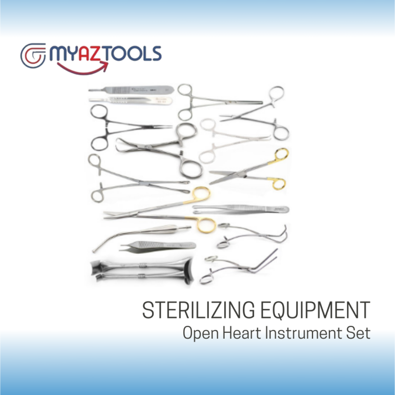 Open Heart Instrument Set - myaztools.com