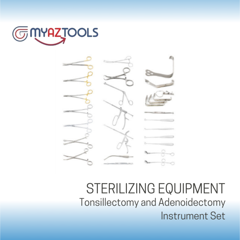 Tonsillectomy and Adenoidectomy Instrument Set – myaztools.com