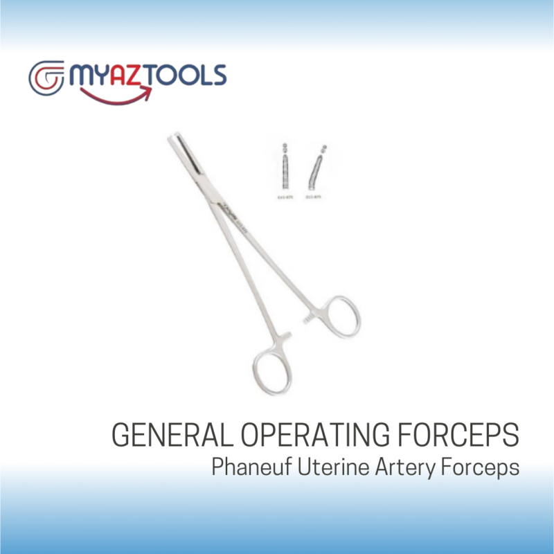 Phaneuf Uterine Artery Forceps – myaztools.com
